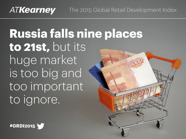 Global Retail Development Index 2015 | A.T. Kearney | PPT