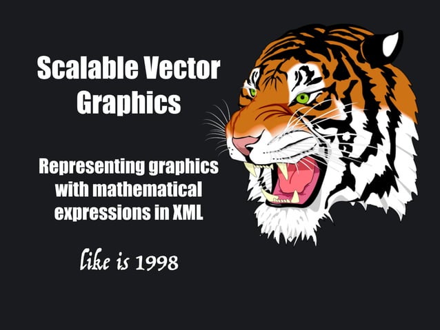 Next generation Graphics: SVG | PPT