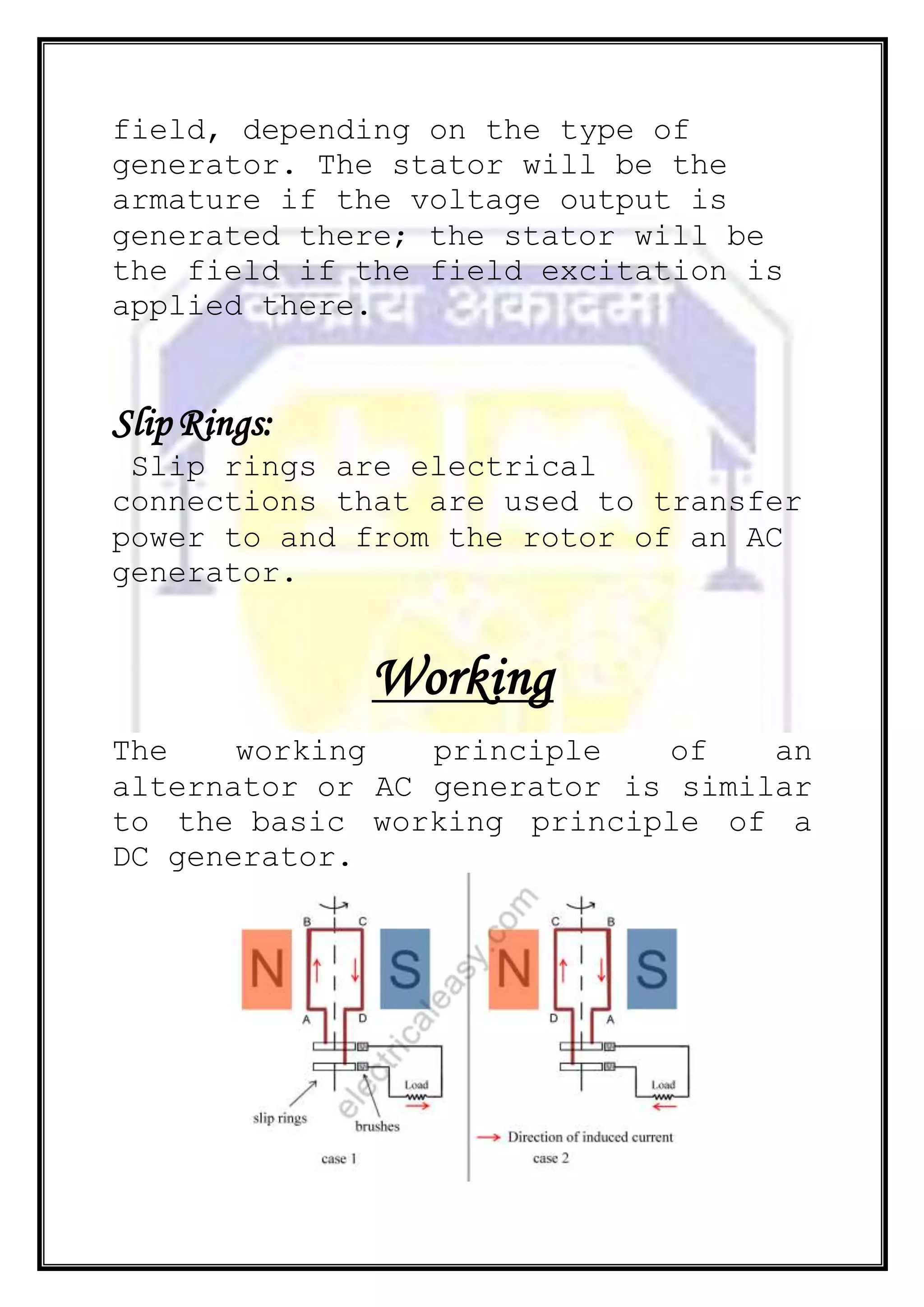 A. c. generator by sujay class 12th | DOCX