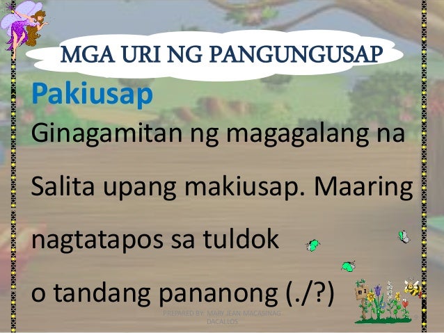 Halimbawa Ng Pangungusap Na Pakiusap - Vrogue Halimbawa Ng Pangungusap Na Pakiusap - Vrogue