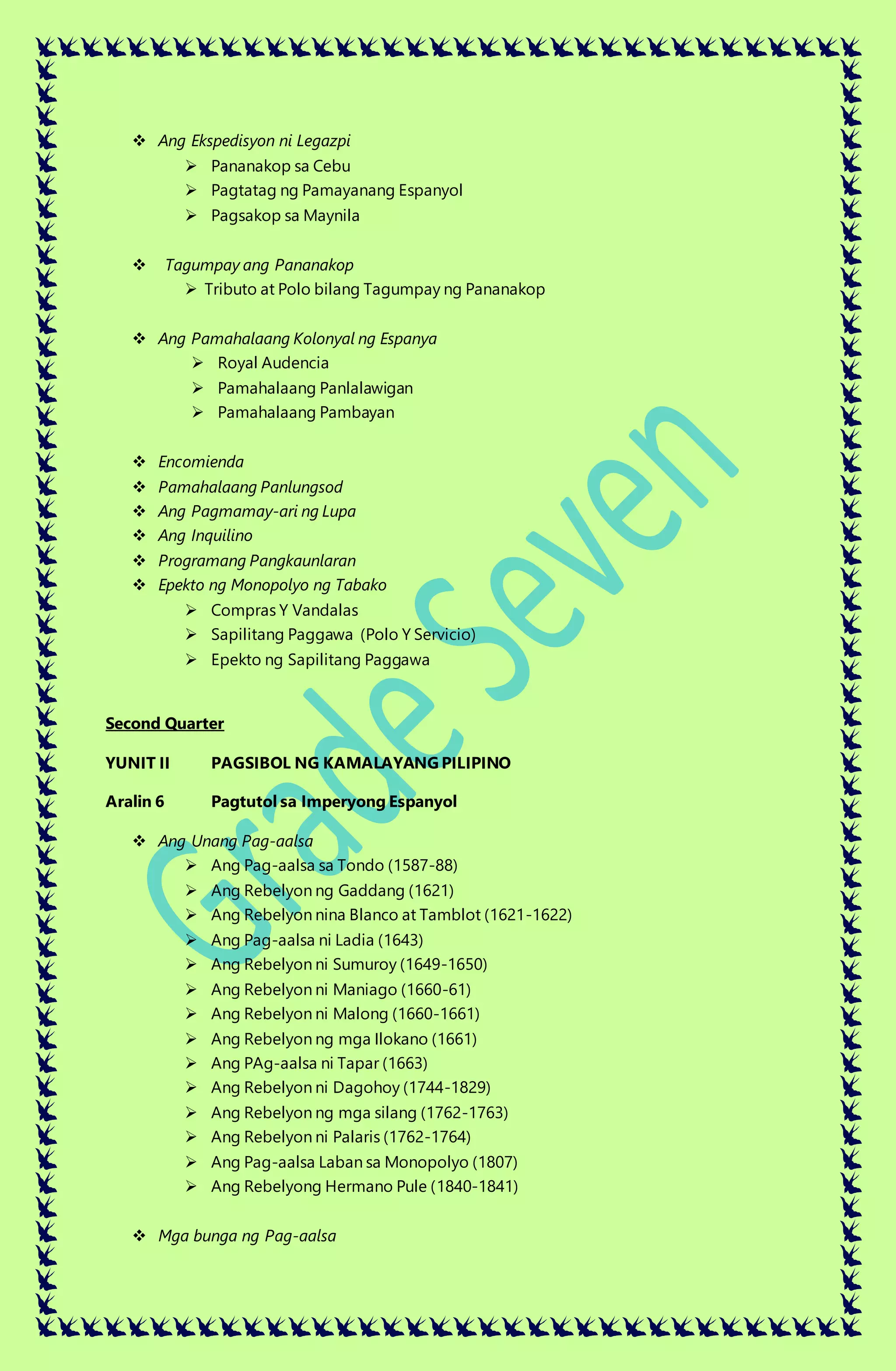 A.P 7 - Course Outline | DOCX