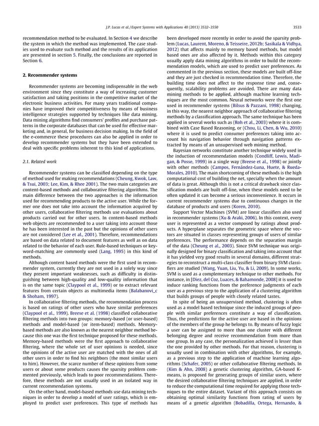 A Hybrid Recommendation Approach For A Tourism System Pdf