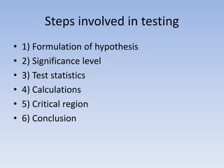 Friedman's test | PPTX