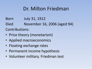 Friedman's test | PPTX