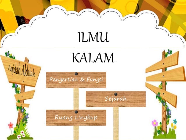 Ilmu Kalam Ilmu Kalam