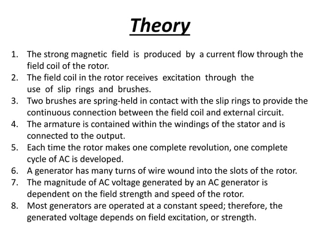 A.c. generator | PPTX