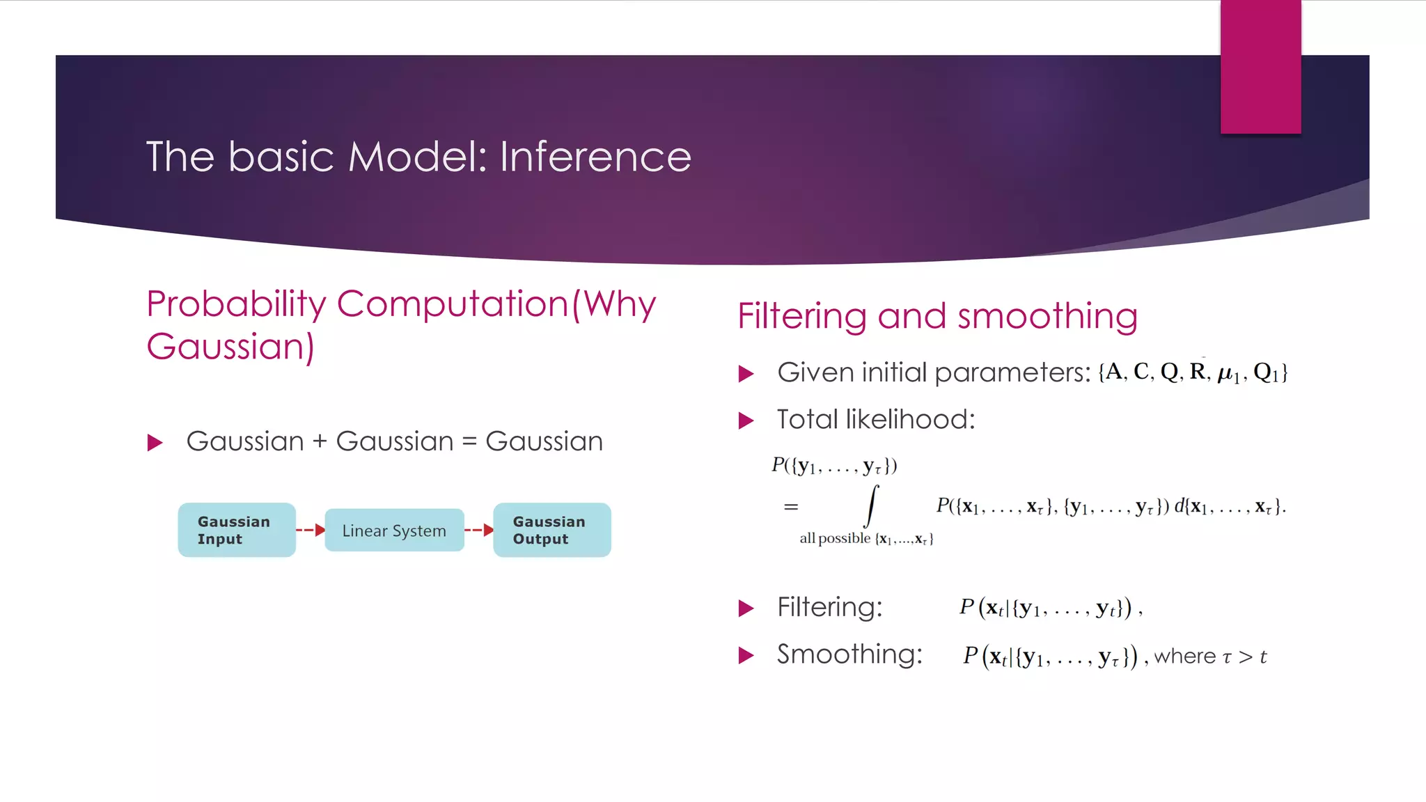A unifying review of linear Gaussian Models | PDF