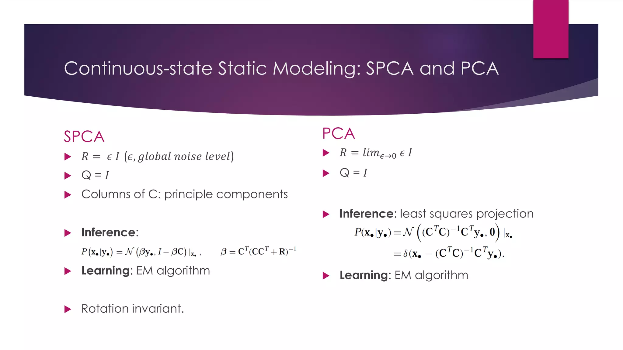 A Unifying Review Of Linear Gaussian Models Ppt 5192