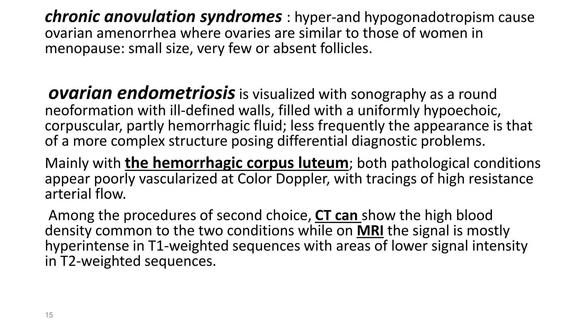 A major cause of female infertility | PPTX