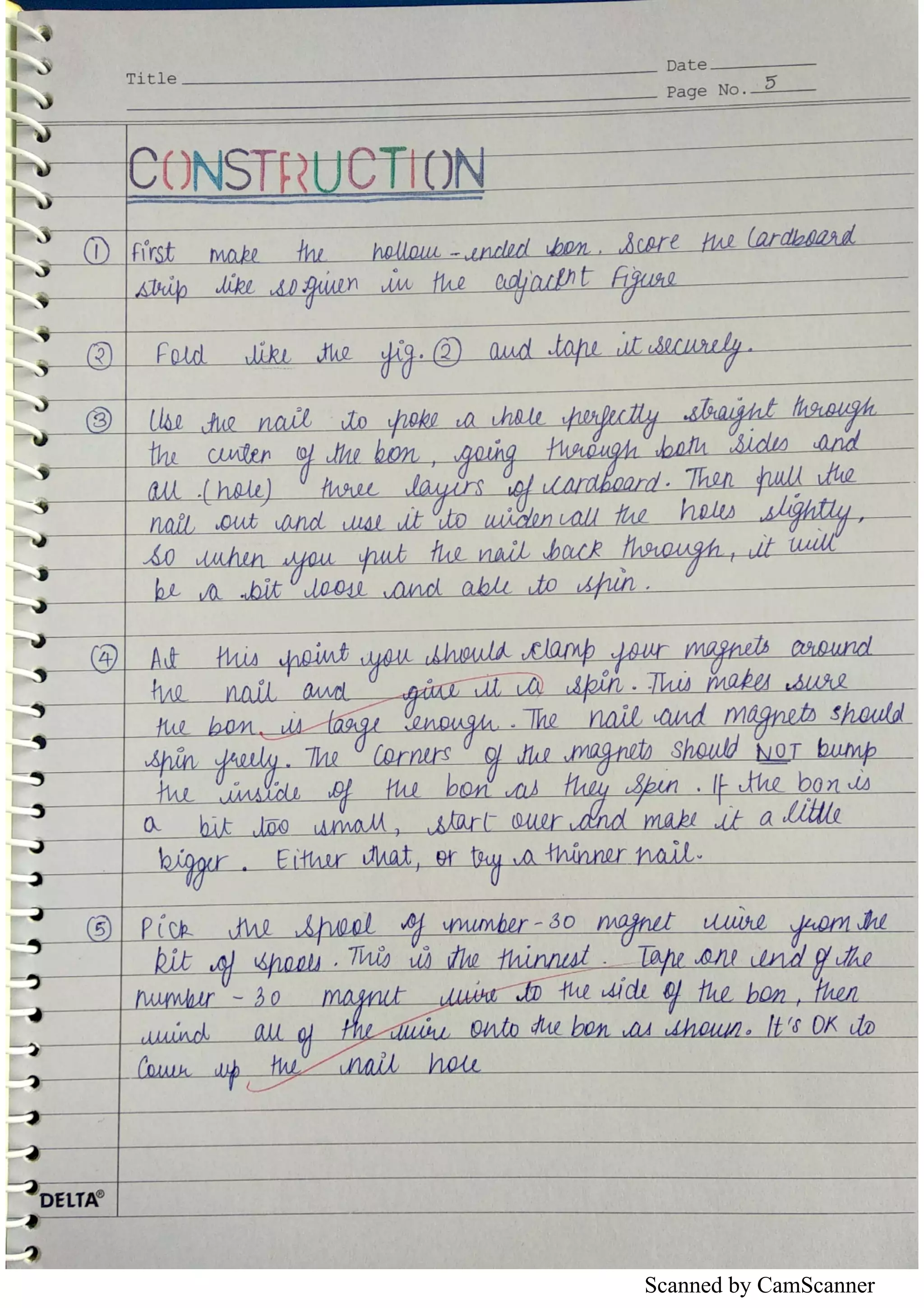 A.C. Generator or Motor - Physics Investigatory Project Class 12 CBSE | PDF