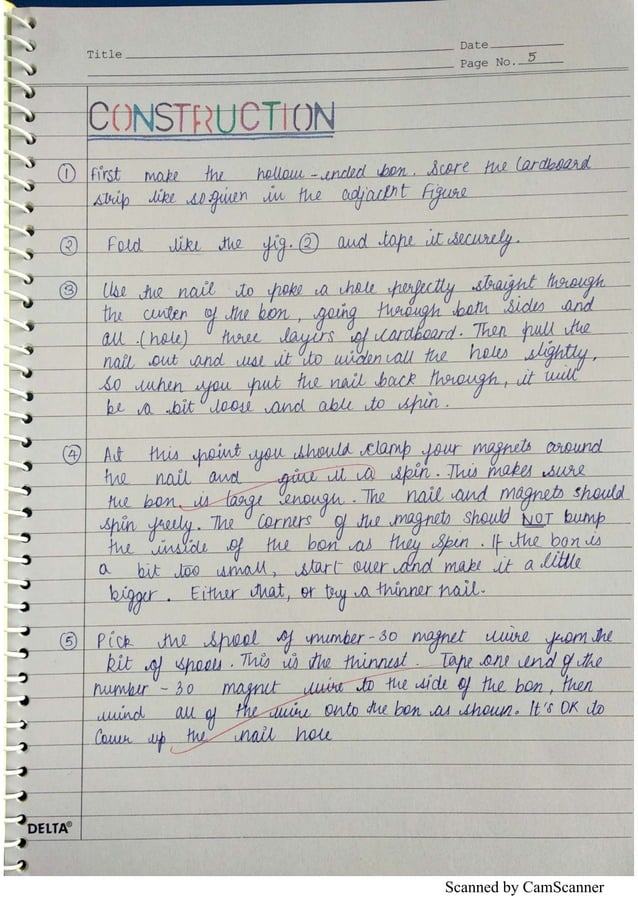 A.C. Generator or Motor - Physics Investigatory Project Class 12 CBSE | PDF