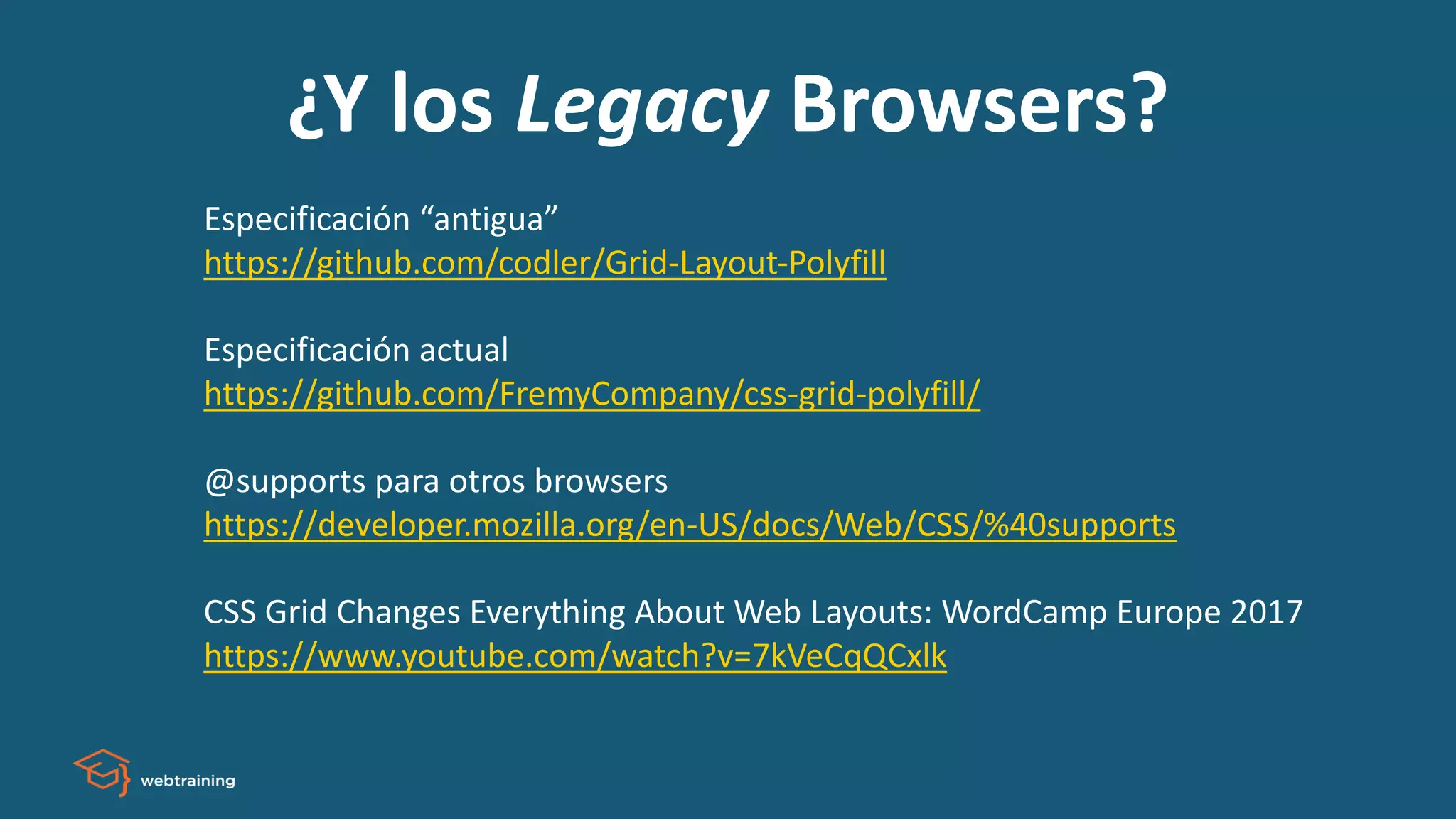 Webtraining Zone - Grid CSS | PPT