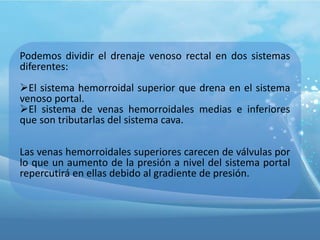 Anatomía del Colon y el Ano | PPTX