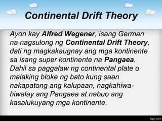 A.P 8 # 2 Ang Mga Kontinente | PPT