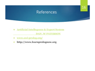 Introduction to Prolog | PPT