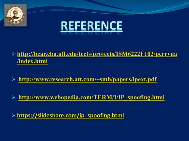 Ip Spoofing | PPT