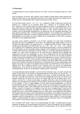 Gazanen kunnen in Egypte naar ziekenhuis | PDF