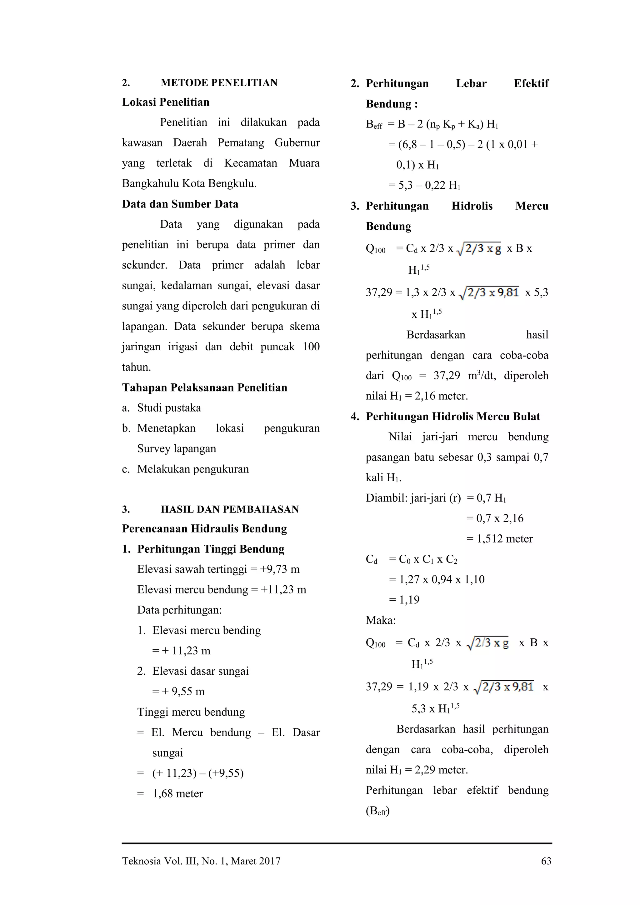 jurnal bendungan ok | PDF