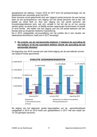 Forse stijging aantal daklozen in Brussel | PDF