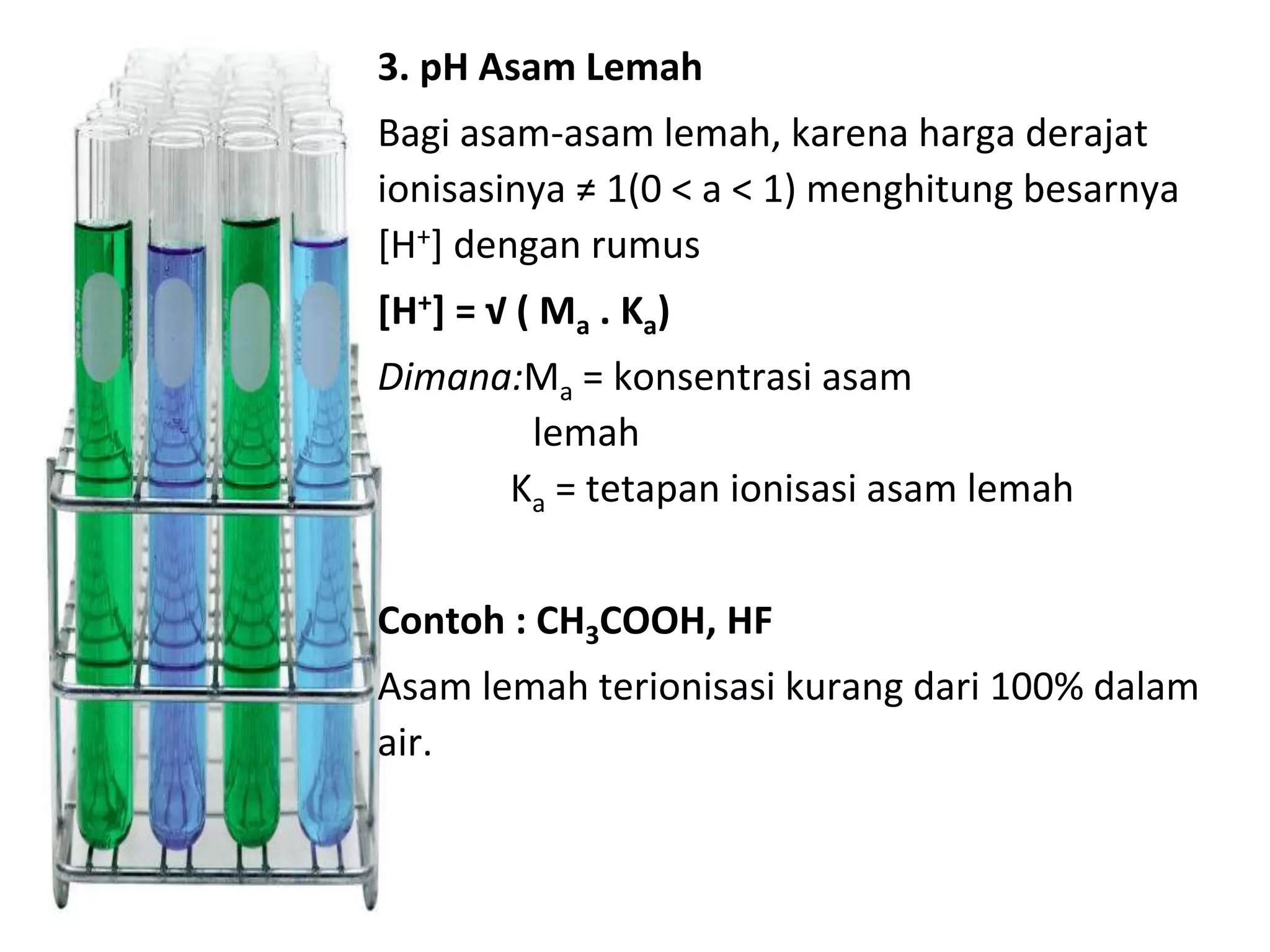 Asam Basa Kuat dan Lemah | PPTX