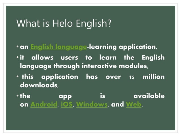 Teaching Grammar Using Hello English | PPT