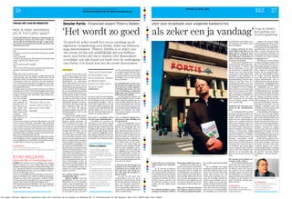 Waar blijft draaiboek voor volgende bankencrisis? | PDF | Stocks and Bonds | Personal Investing