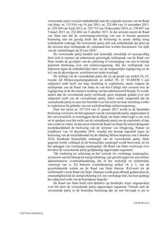 Zandgroeve Huldenberg op bord Raad van State | PDF