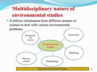 Multidisciplinary Nature Of Environmental studies | PPTX | Science