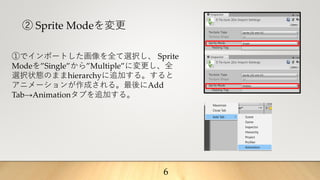 unity sprite animation (ハルフル) | PPTX