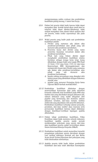 A. standar dokumen kualifikasi | PDF