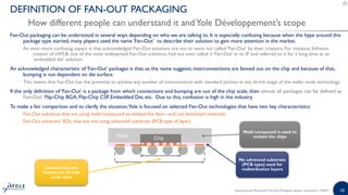 Equipment and Materials for Fan-Out Packaging 2019 report by Yole ...
