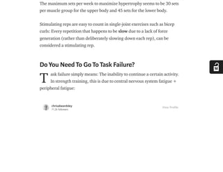 Stimulating Reps: The Ultimate Scientific Guide To Maximizing Muscle ...