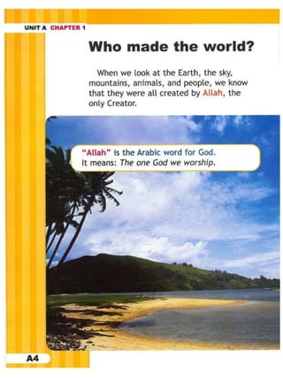 A 1 (allah our great creator) | PDF
