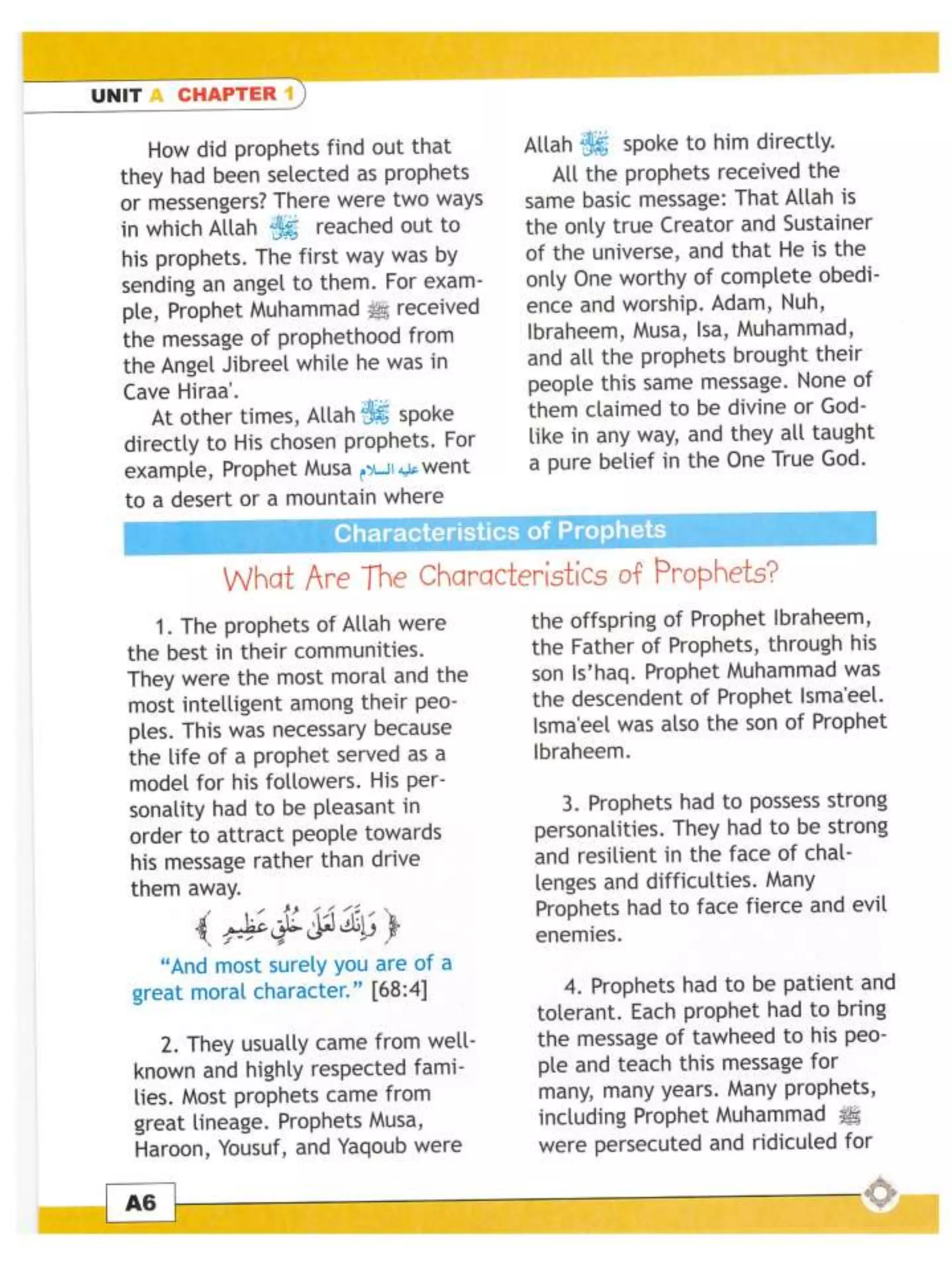 A 1 (prophets of islam) | PPTX