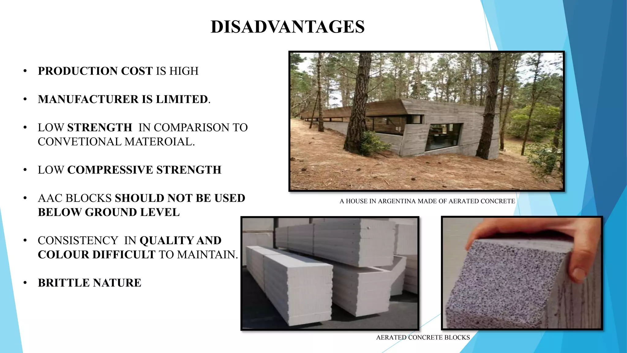 Aerated Autoclave Concrete | PPTX