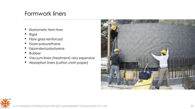 TYPES OF FORMWORK AND THEIR APPLICATION. | PDF