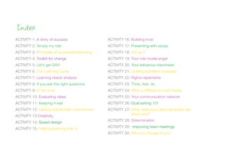 Accelerated learning playbook | PDF