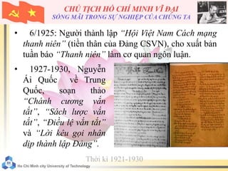 Tiểu sử chủ tịch Hồ Chí Minh | PPTX