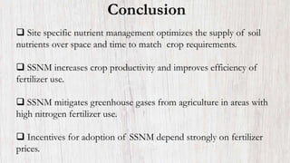 site specific. nutrient. management.pptx