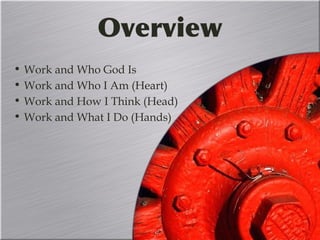 A Biblical View of Work | PPT