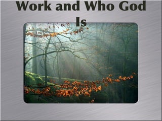 A Biblical View of Work | PPT