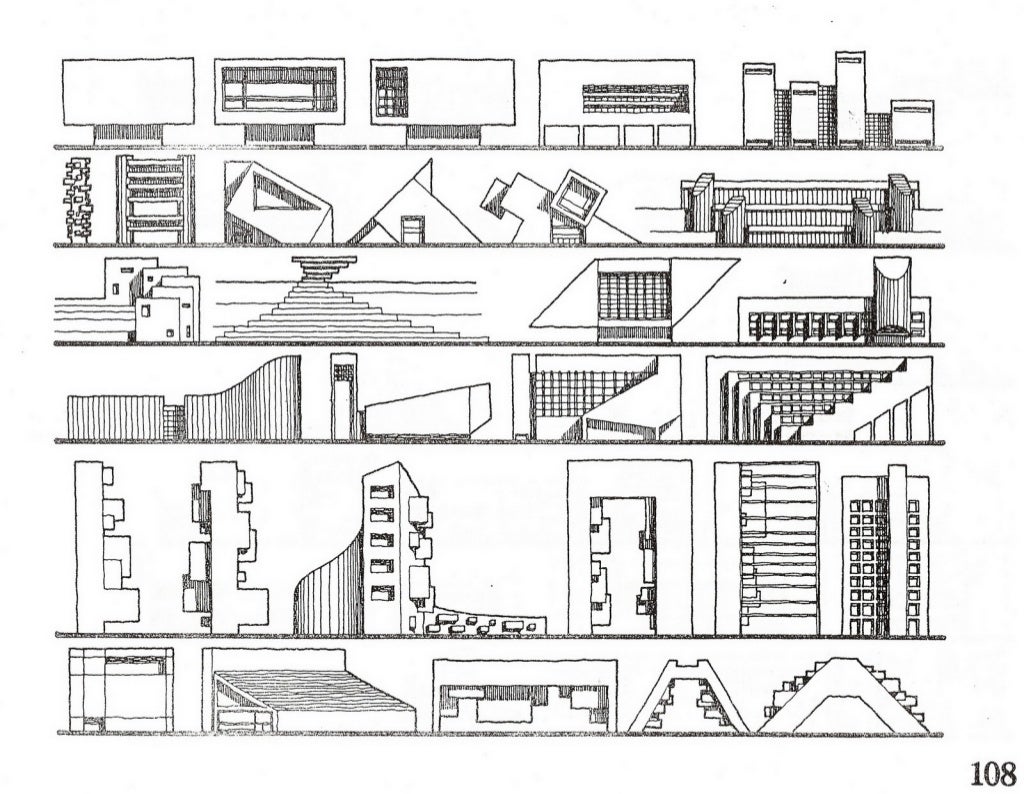 A vocabulary of architectural forms