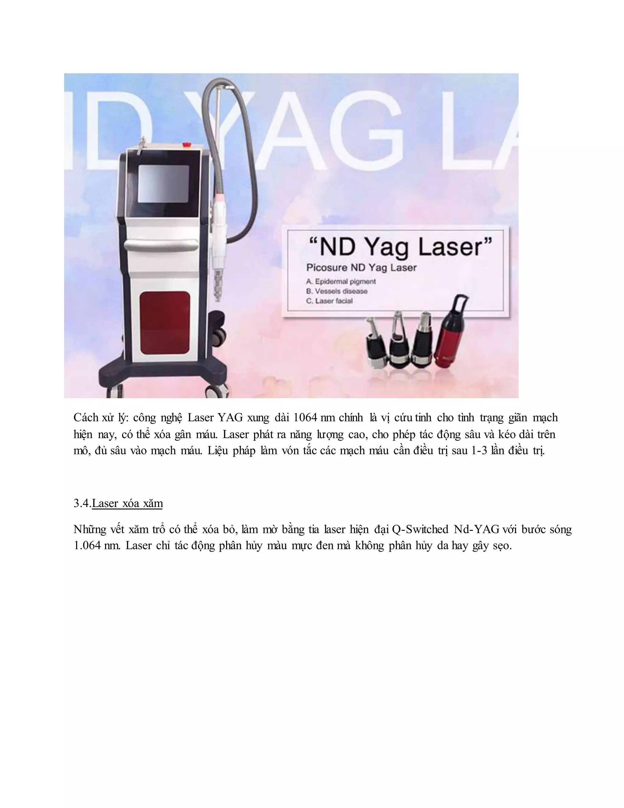 Laser & ứng dụng trong thẩm mỹ | DOCX