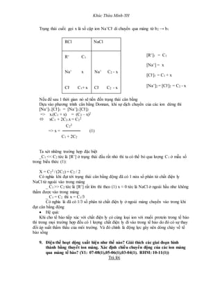 CÁC CÂU HỎI LÝ THUYẾT LÝ SINH QUA CÁC NĂM (shareykhoa.com) | DOCX