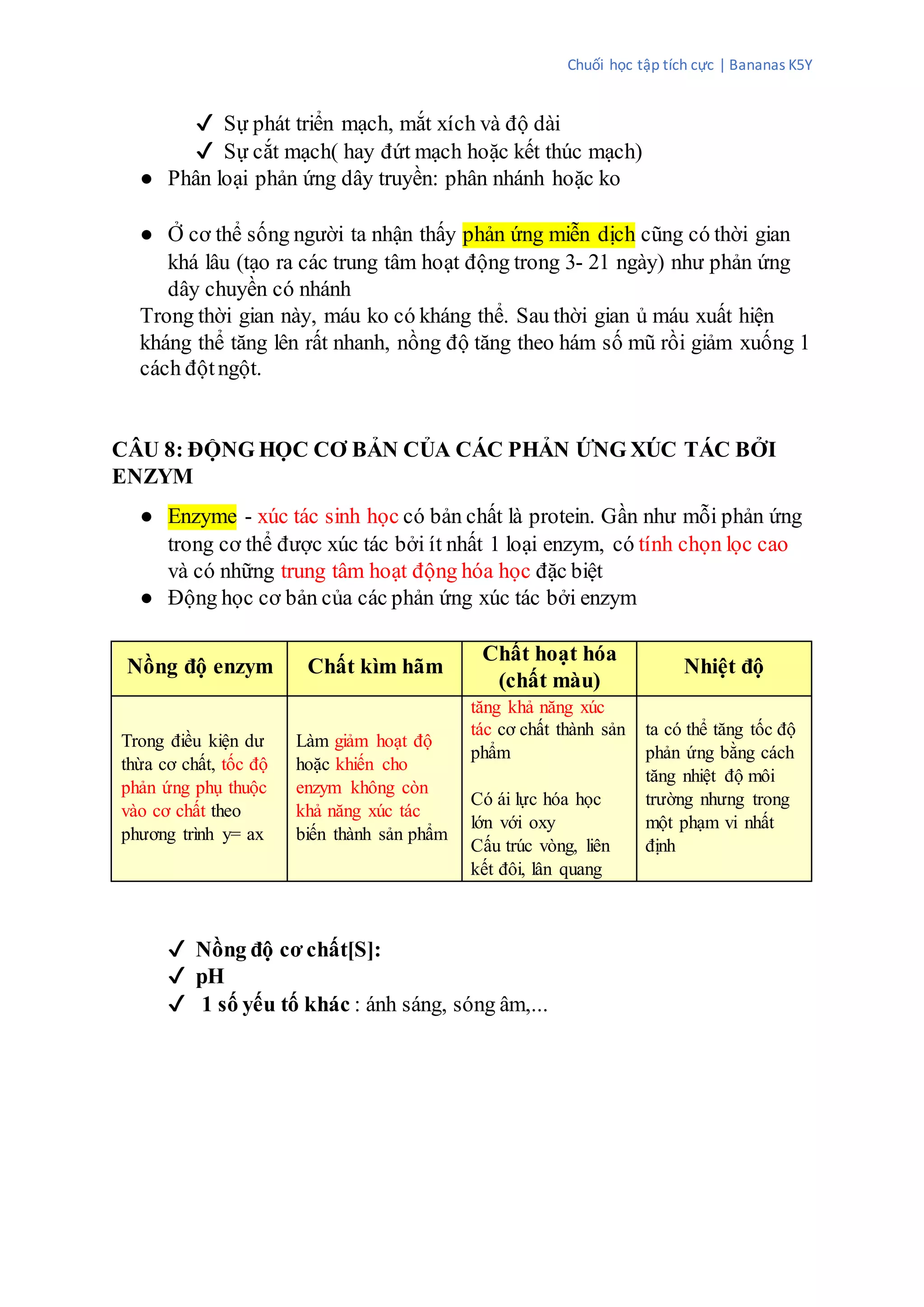 Lý sinh ôn thi 20-21 - For Y Khoa, RHM UMP-VNU | DOCX