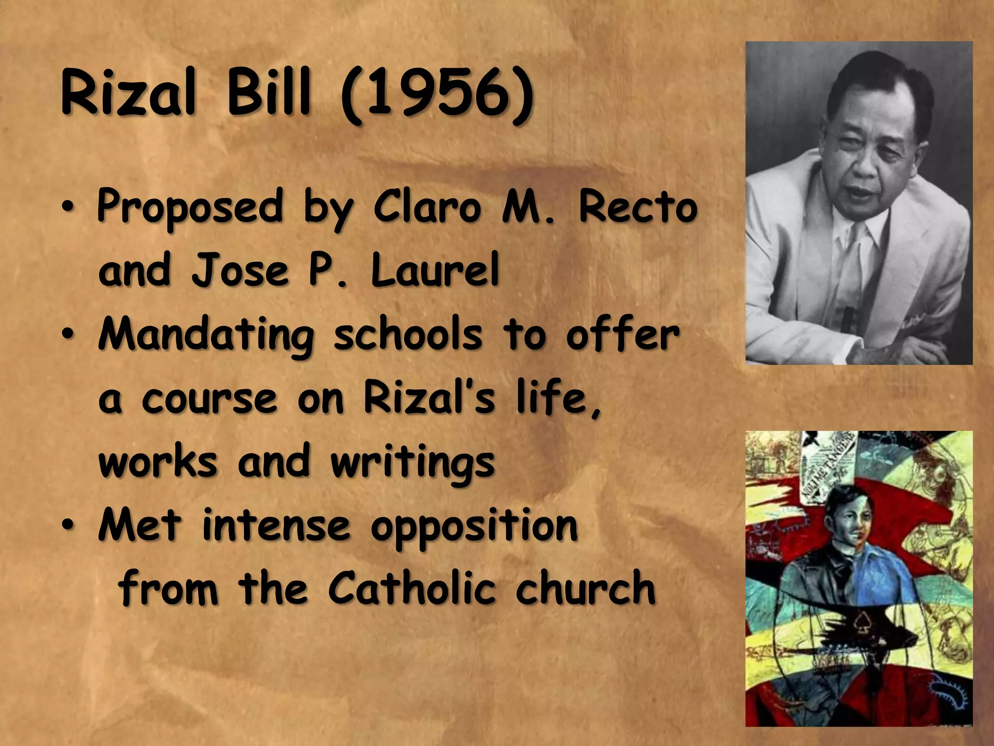 Republic Act No. 1425 (Rizal Law) | PPTX