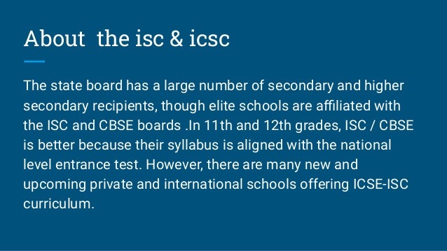 Top isc & icsc school in kolkata | PDF