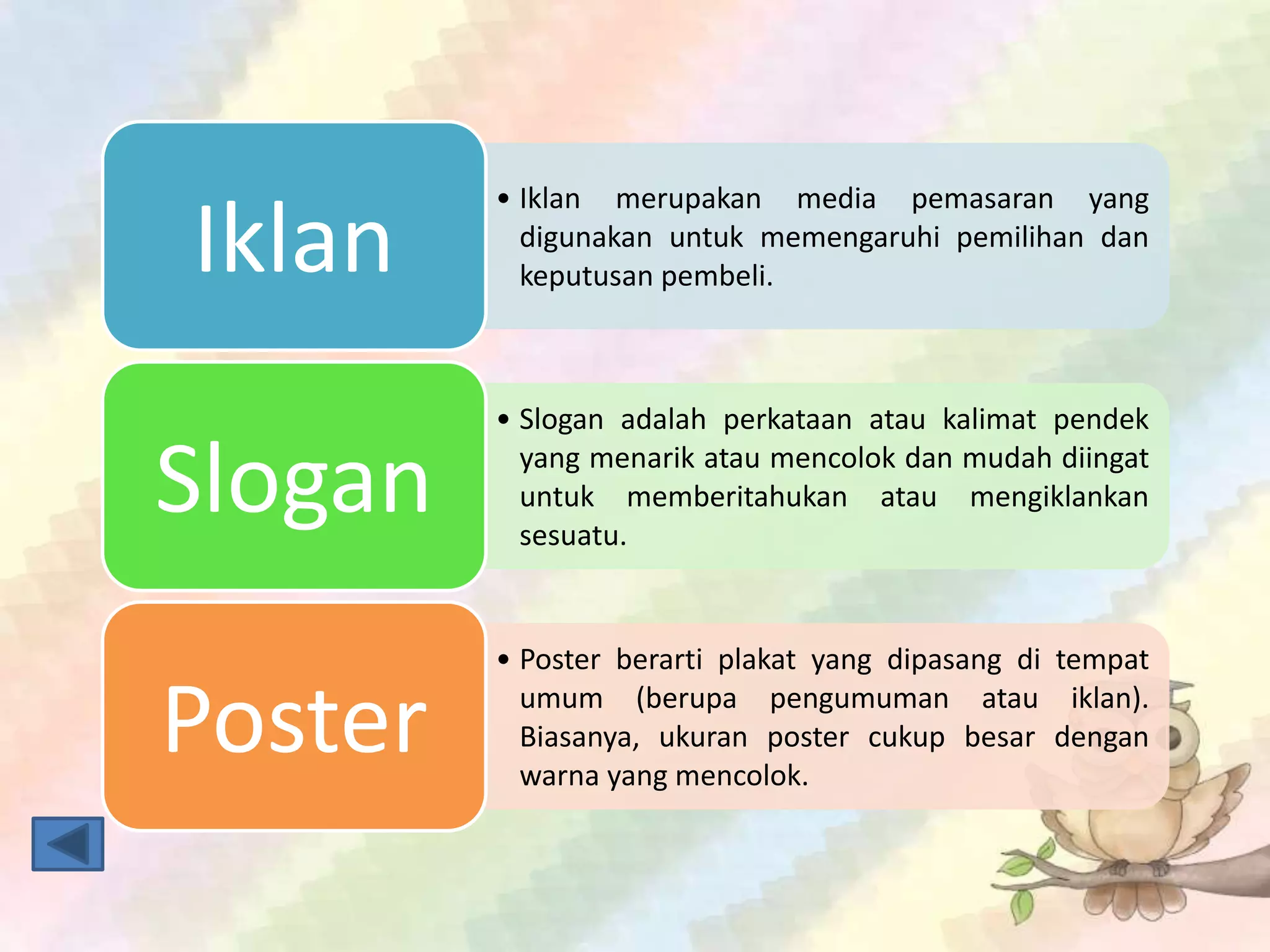 A. Menentukan Unsur-Unsur Iklan, Slogan, dan Poster.pptx