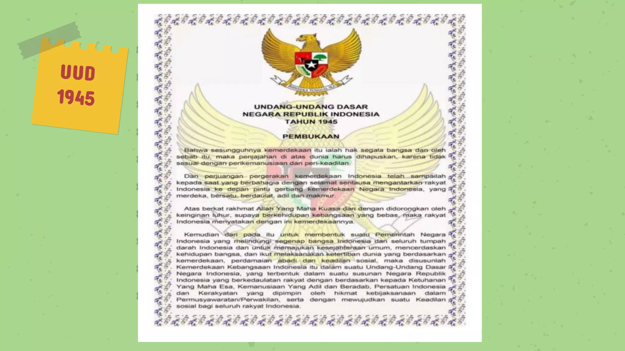 A. MAKNA ALINEA PEMBUKAAN UUD 1945.pptx