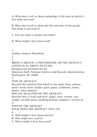 A.Sound Recording Analysis WorksheetB.What is the .docx